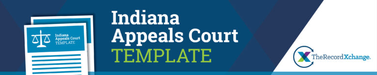 Indiana Appeal Transcription Template Download - TheRecordXchange ...